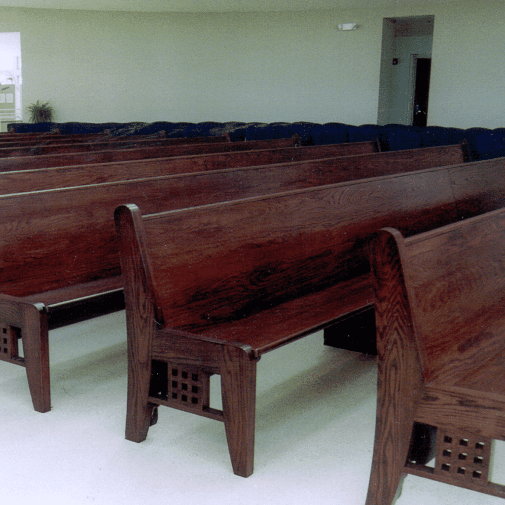 Parts of a Church Pew - Kivett's Fine Furniture