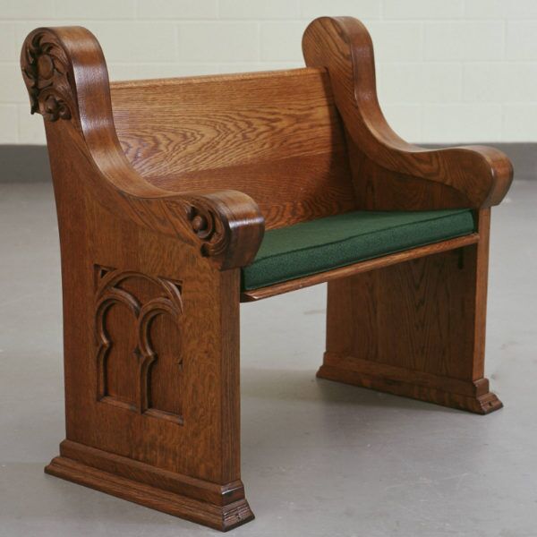 Parts of a Church Pew - Kivett's Fine Furniture